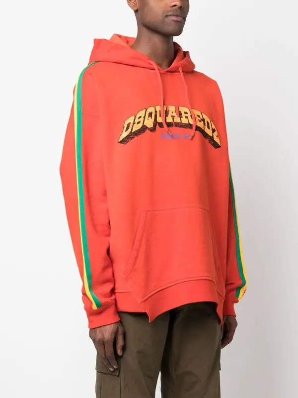 Dsquared2 Logo-print Cotton Hoodie