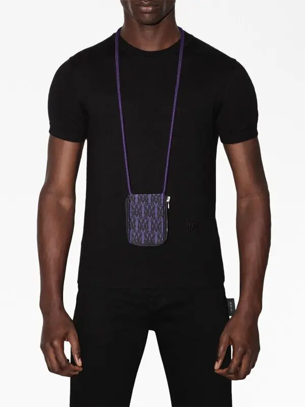 Amiri Monogram-jacquard Wallet