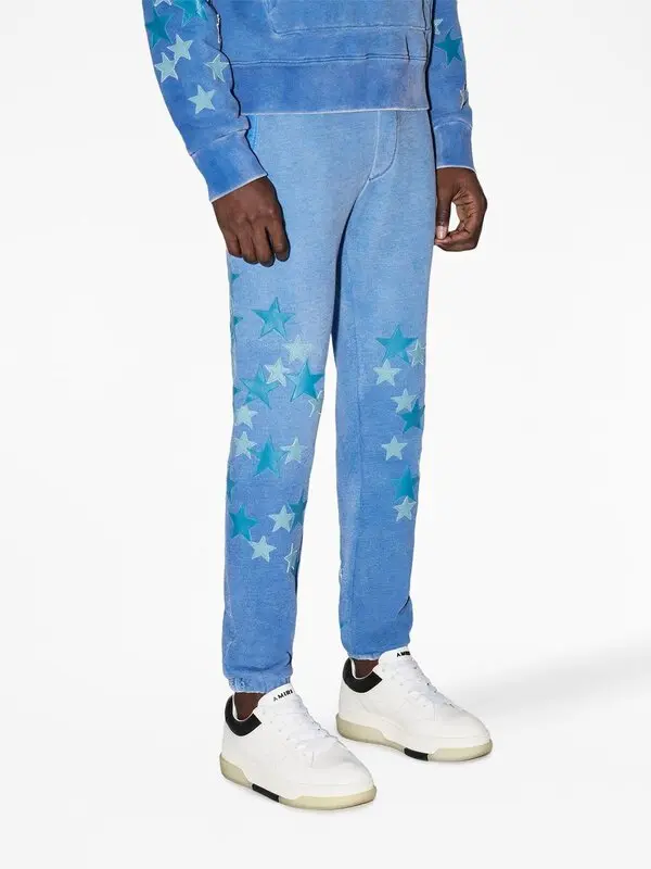 Amiri Star-patch Cotton Track Pants