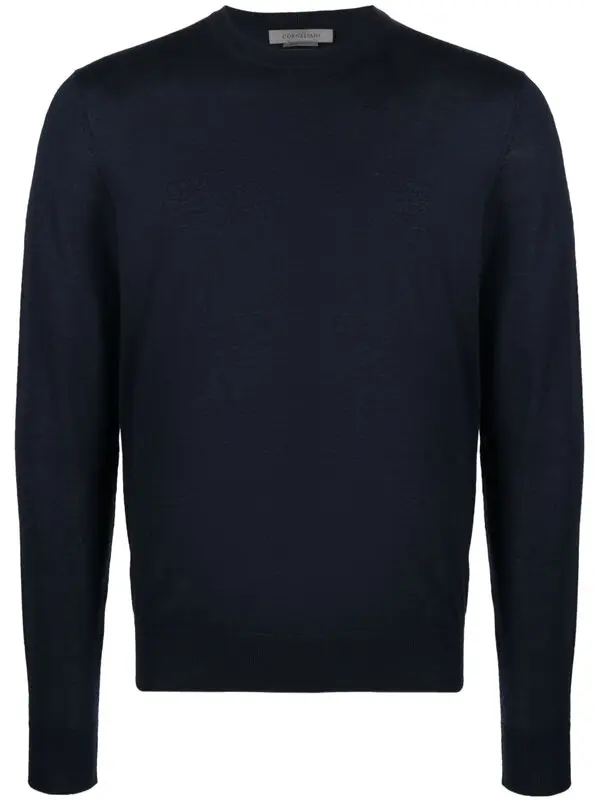 Corneliani Long-sleeve Jumper - Blue