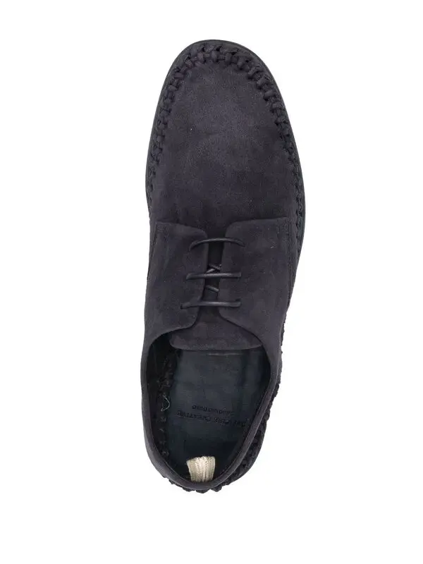 Officine Creative Lace-up Suede Derby Shoes