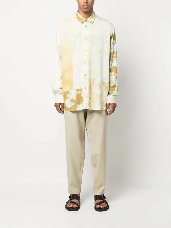 MAGLIANO Graphic-print Cotton Shirt