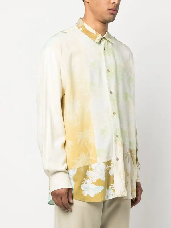 MAGLIANO Graphic-print Cotton Shirt