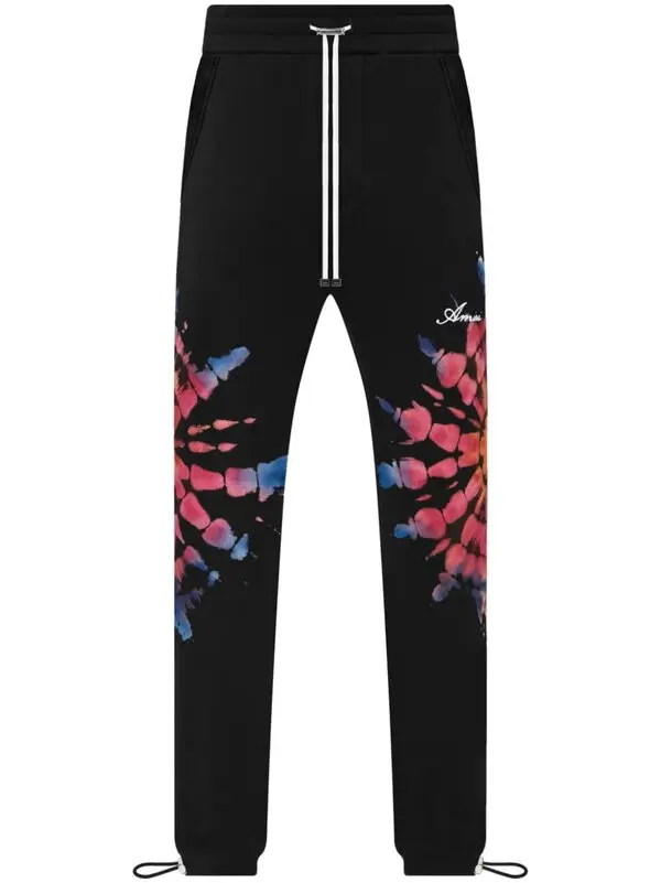 Amiri Tie-dye-print Track Pants