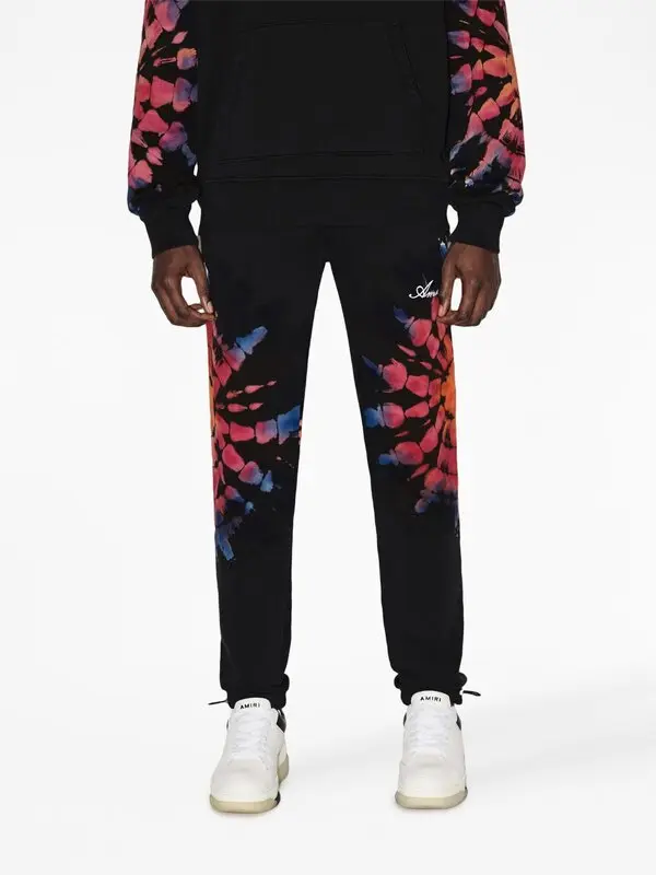 Amiri Tie-dye-print Track Pants
