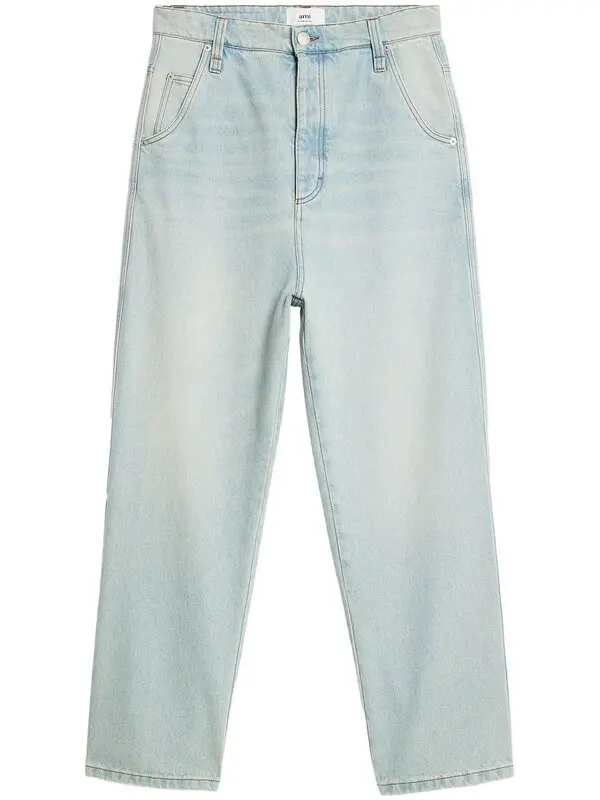 【未使用品】Ami Paris Alex fit denim ベージュ30インチ Ami Alex Fit Low-Rise Jeans In Blue - 60% Off | Editorialist