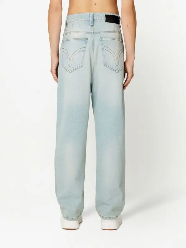 Ami Paris Alex Fit Low-Rise Jeans In Blue - 60% Off | Editorialist