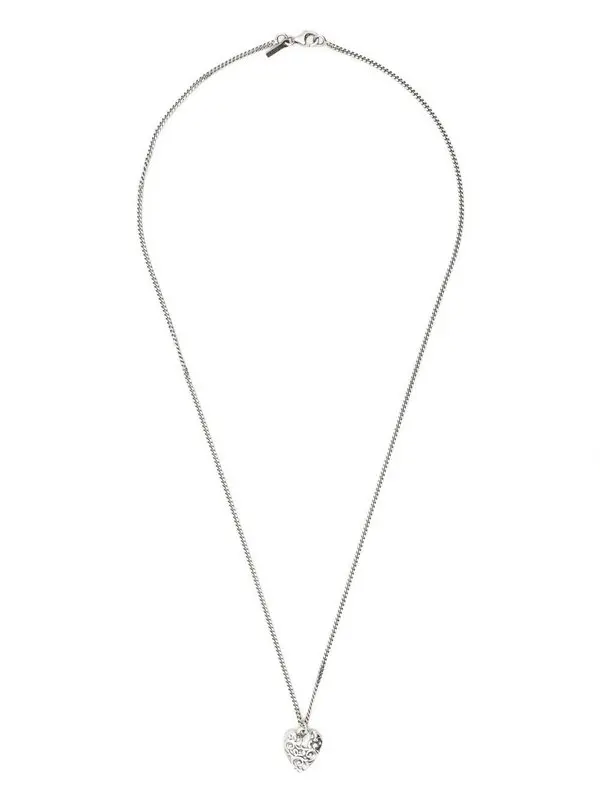 Emanuele Bicocchi Arabesque Heart Pendant Necklace