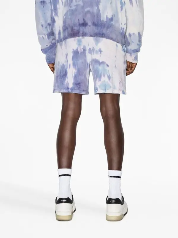 Amiri Tie-dye Knitted Shorts