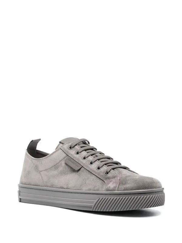GIANVITO ROSSI Side Logo-patch Low-top Sneakers