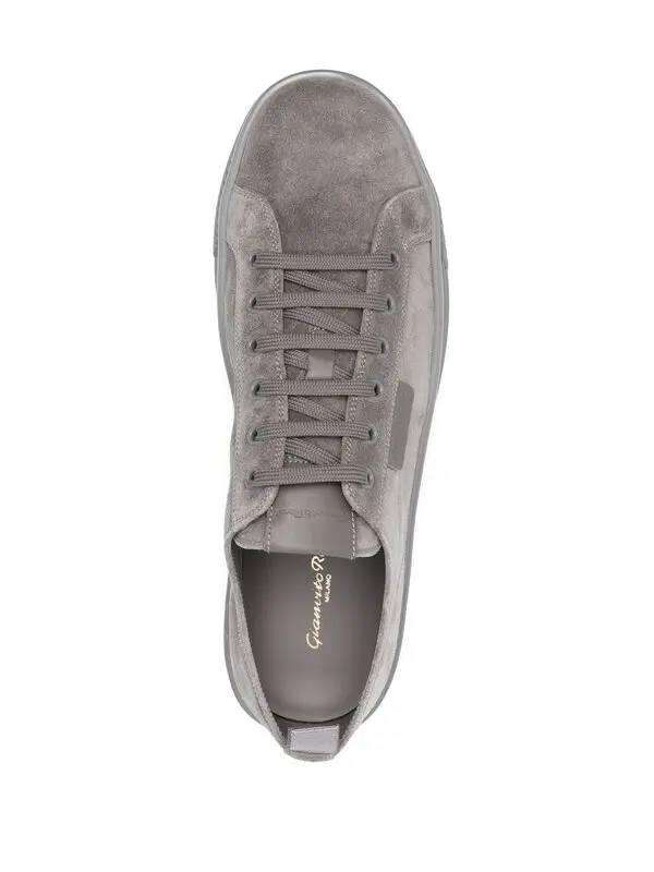 GIANVITO ROSSI Side Logo-patch Low-top Sneakers