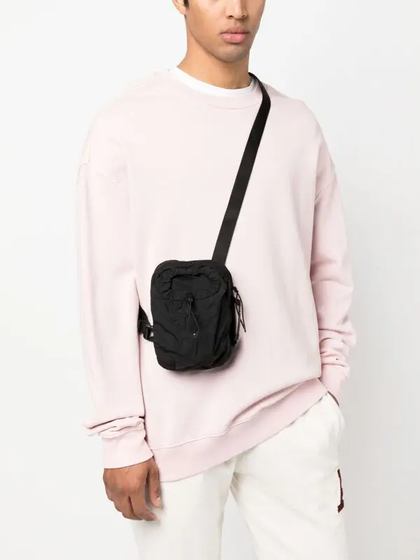 C.P. COMPANY Logo Embroidered Crossbody Bag