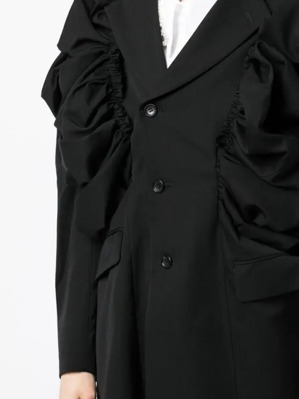 Comme Des Garçons Asymmetric Oversized Blazer