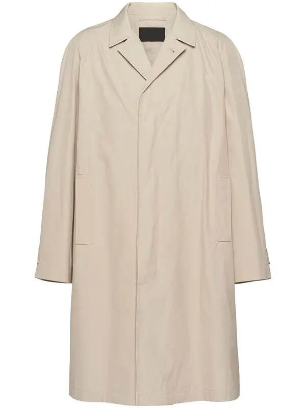 Prada Single-breasted Overcoat