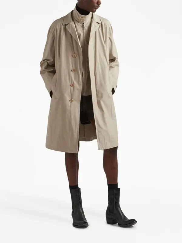 Prada Single-breasted Overcoat