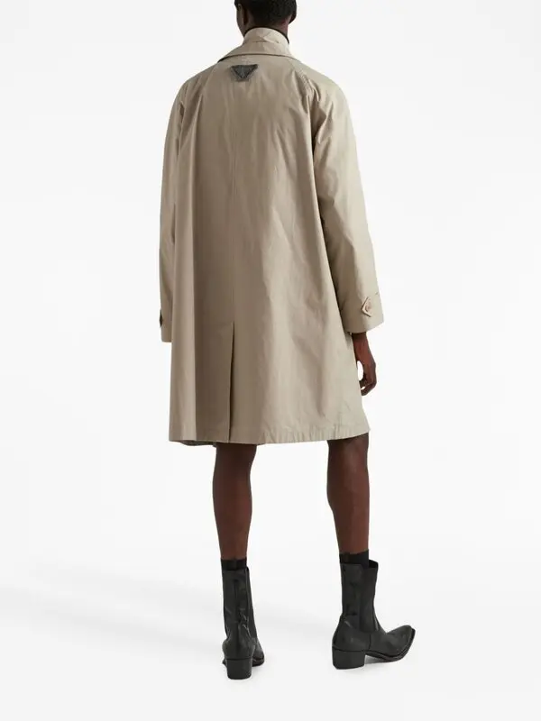 Prada Single-breasted Overcoat