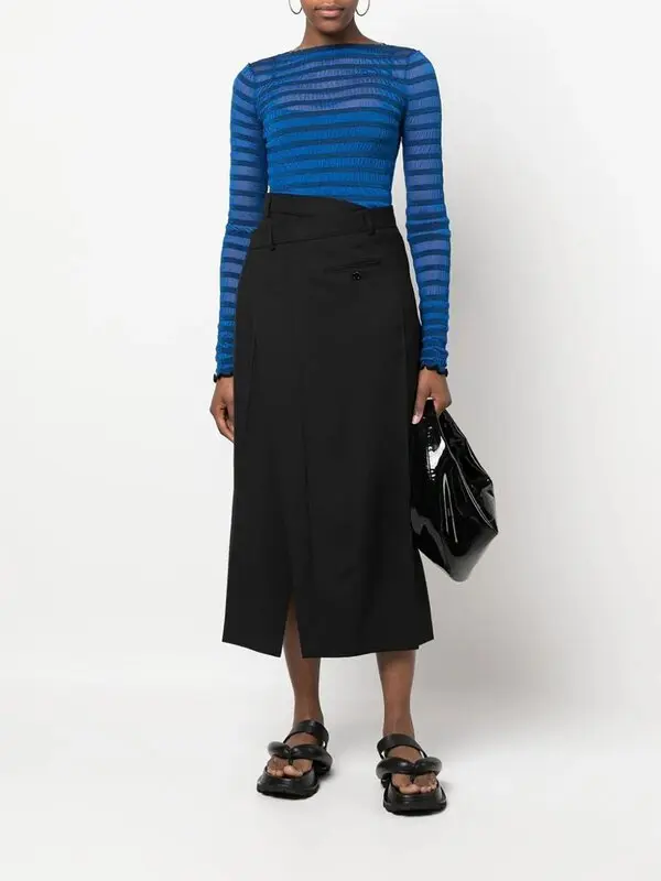 Proenza Schouler White Label Semi-sheer Long-sleeve Jumper