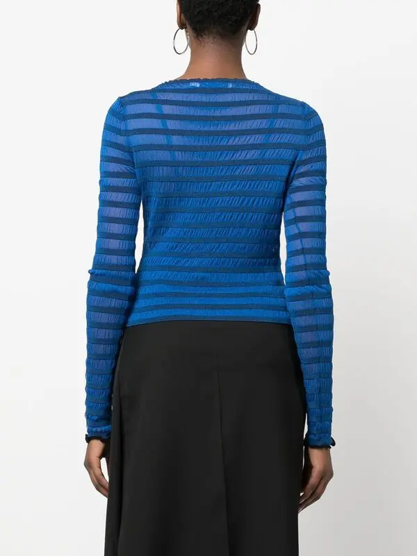 Proenza Schouler White Label Semi-sheer Long-sleeve Jumper