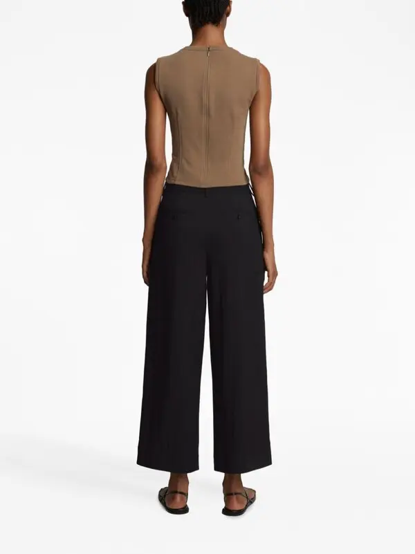 Proenza Schouler White Label Drapey Suiting Wide-leg Trousers