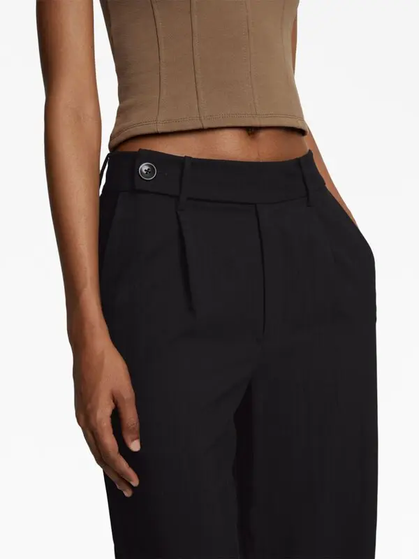 Proenza Schouler White Label Drapey Suiting Wide-leg Trousers