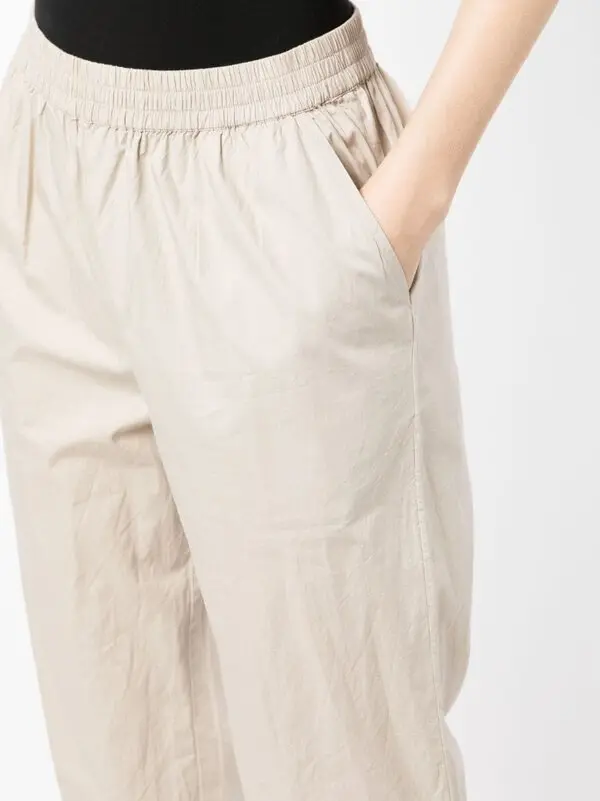 SKALL STUDIO Edgar Tapered-leg Trousers - Brown