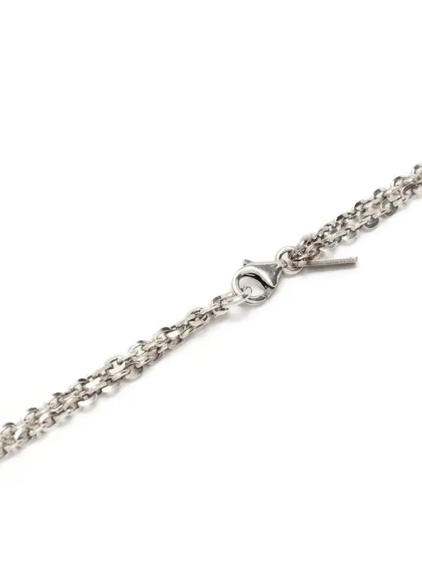 Emanuele Bicocchi Crosses Double Chain Necklace