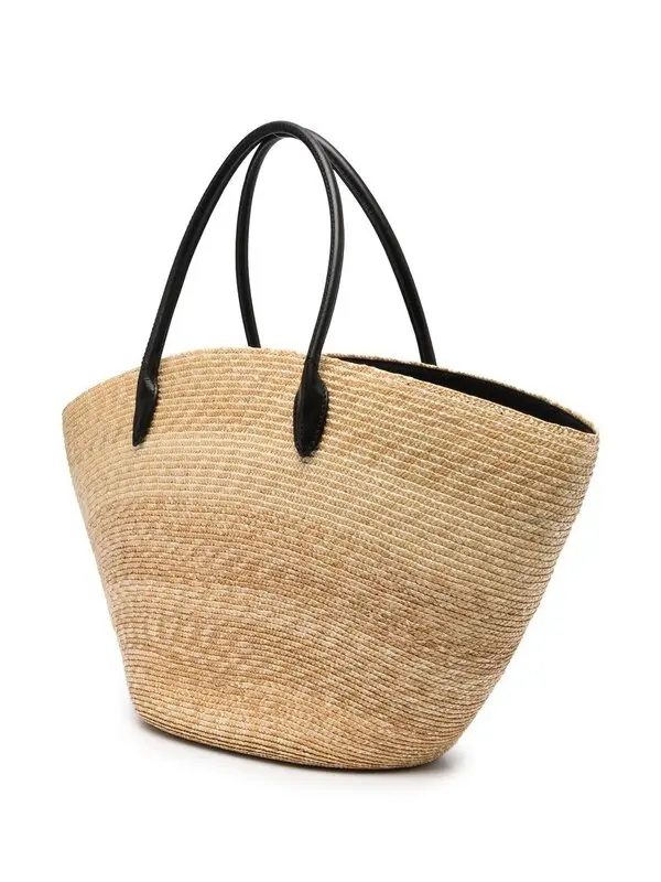 Philipp Plein Gothic Plein Woven Basket Tote