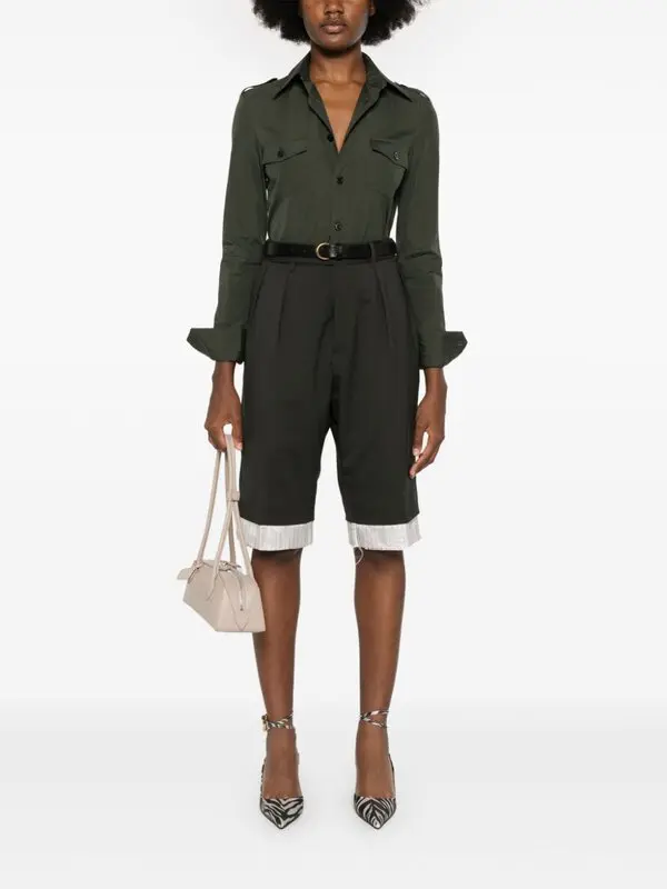 Saint Laurent Military Button-up Shirt