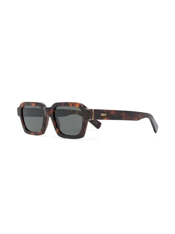 RETROSUPERFUTURE Square Frame Tortoiseshell Sunglasses