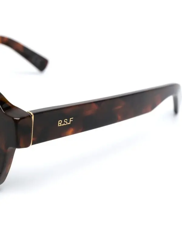 RETROSUPERFUTURE Square Frame Tortoiseshell Sunglasses