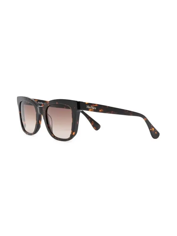 Max Mara Tortoiseshell Gradient Lenses Sunglasses