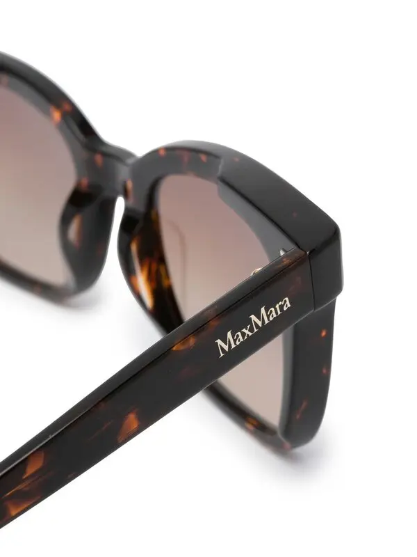 Max Mara Tortoiseshell Gradient Lenses Sunglasses