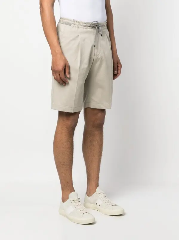 Corneliani Drawstring-waist Chino Shorts