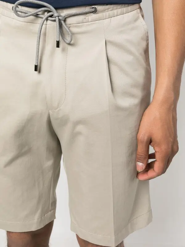 Corneliani Drawstring-waist Chino Shorts
