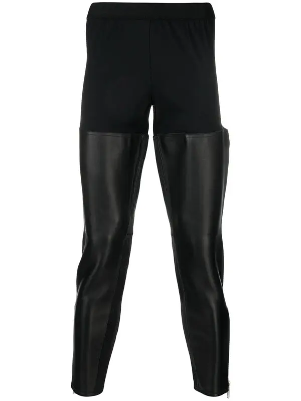 Dsquared2 Leather-panel Leggings