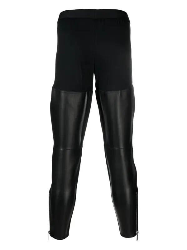 Dsquared2 Leather-panel Leggings