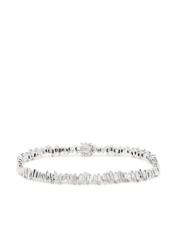 SUZANNE KALAN 18kt White Gold Diamond Bracelet - Silver