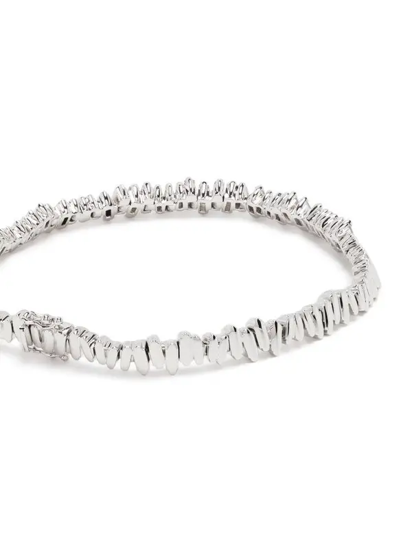 SUZANNE KALAN 18kt White Gold Diamond Bracelet