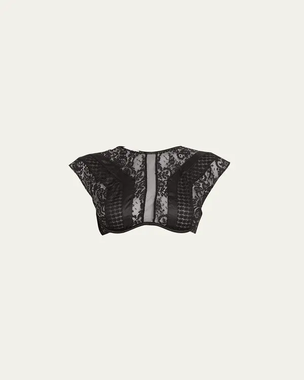 LIVY Macy Patchwork Lace Bustier