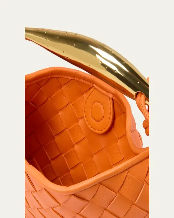 Bottega Veneta Sardine Bag - Papaya N-m Brass
