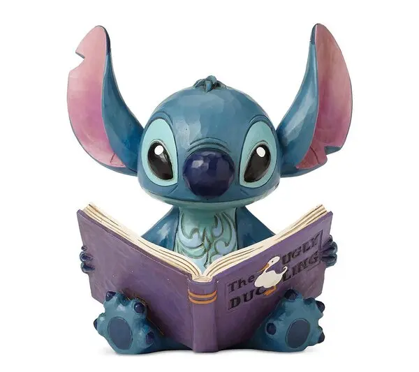 ENESCO Disney Traditions Stitch With Storybook - One-color