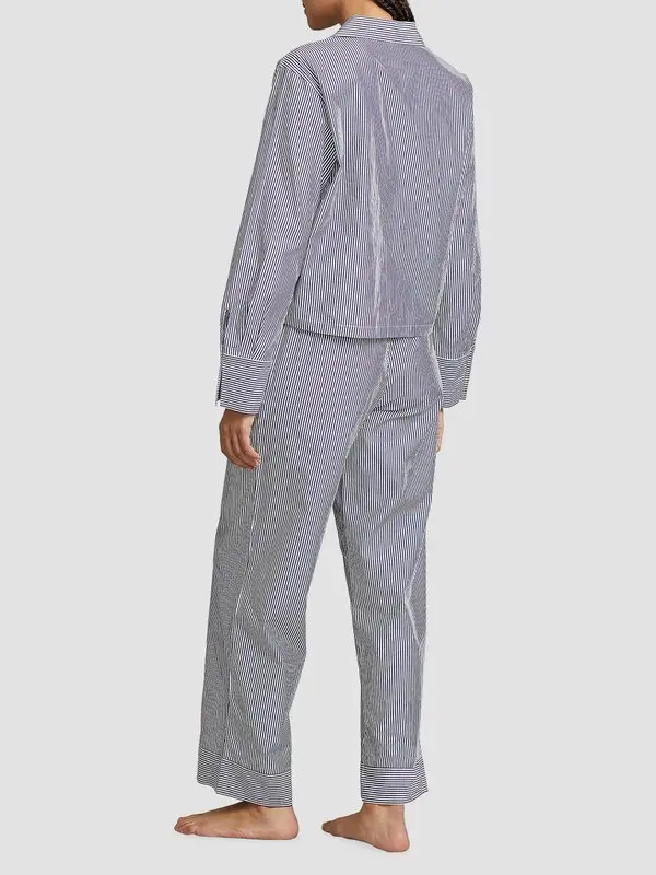 Polo Ralph Lauren Bailey Striped Long Pajama Set