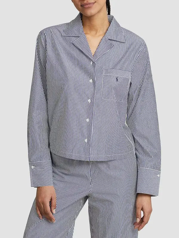 Polo Ralph Lauren Bailey Striped Long Pajama Set