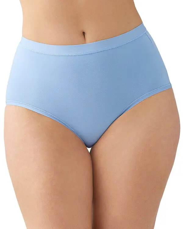 Wacoal Understated Cotton Briefs - Bel Air Blue