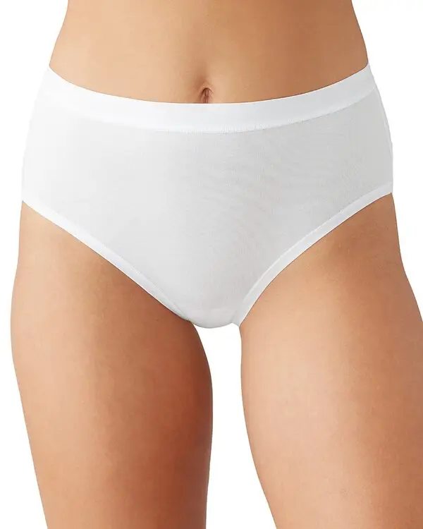 Wacoal Understated Cotton Briefs - White