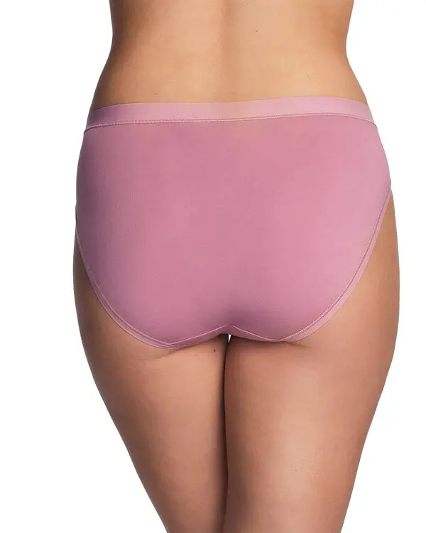 Wacoal Understated Cotton High Cut - Lilas