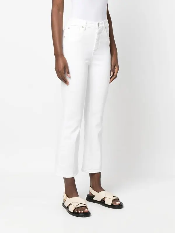 Closed Hi-sun Kick-flare Jeans - White