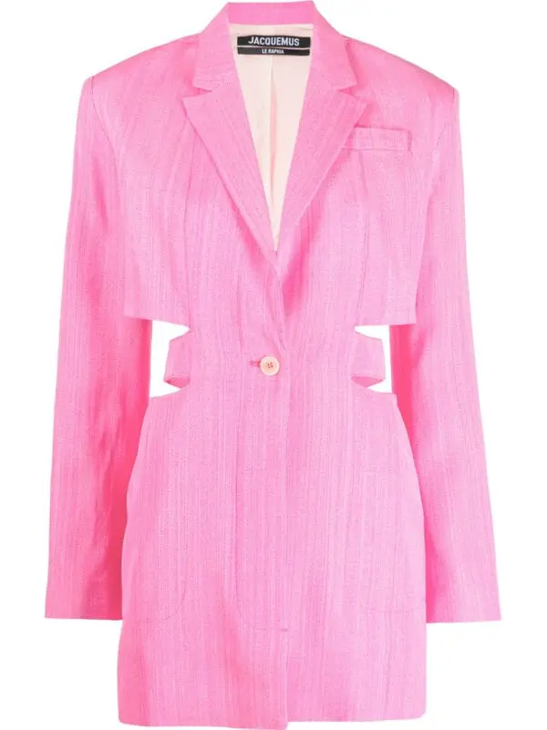 Jacquemus Bari Tailored Dress - Pink