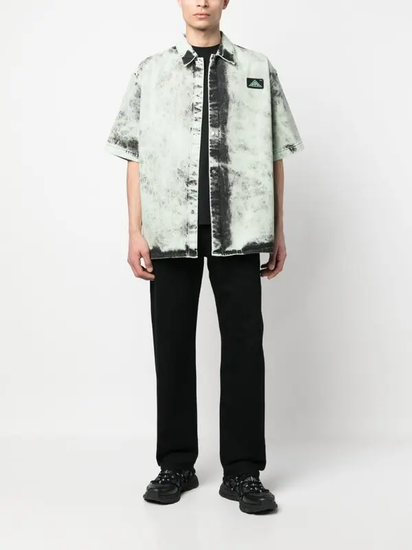 OAMC Bleach-effect Short-sleeve Shirt