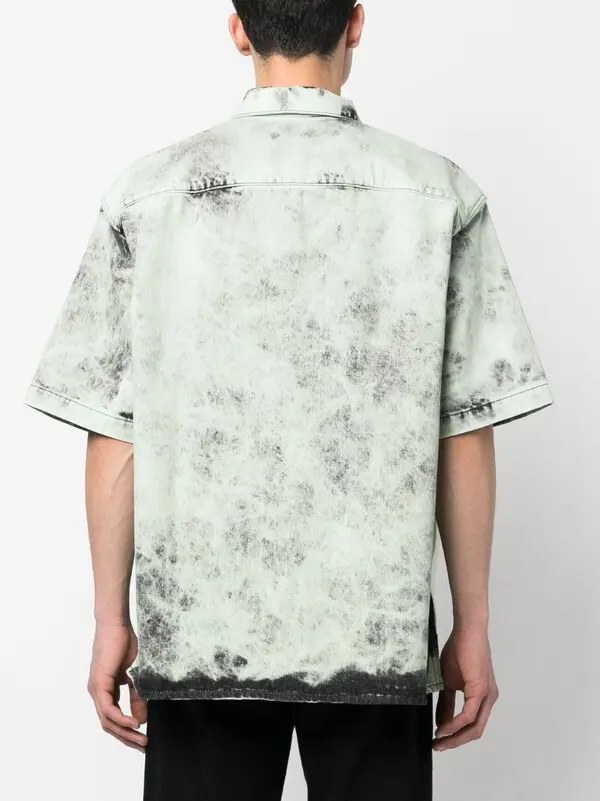 OAMC Bleach-effect Short-sleeve Shirt